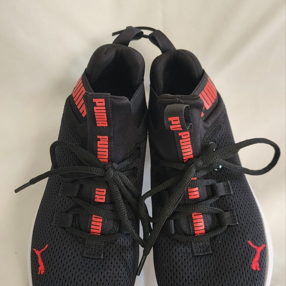 puma Enzo | Shoes | Puma Enzo 2 Uncaged Sneakers Black And Red Color ...